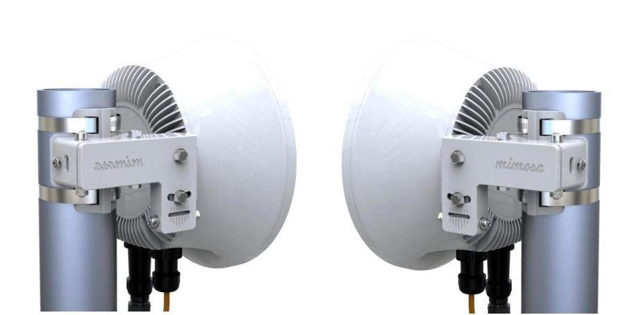 Mimosa • B24-Link • Spoj 24GHz PTP, vč. 26cm antén, 1,5 Gbps Half ...